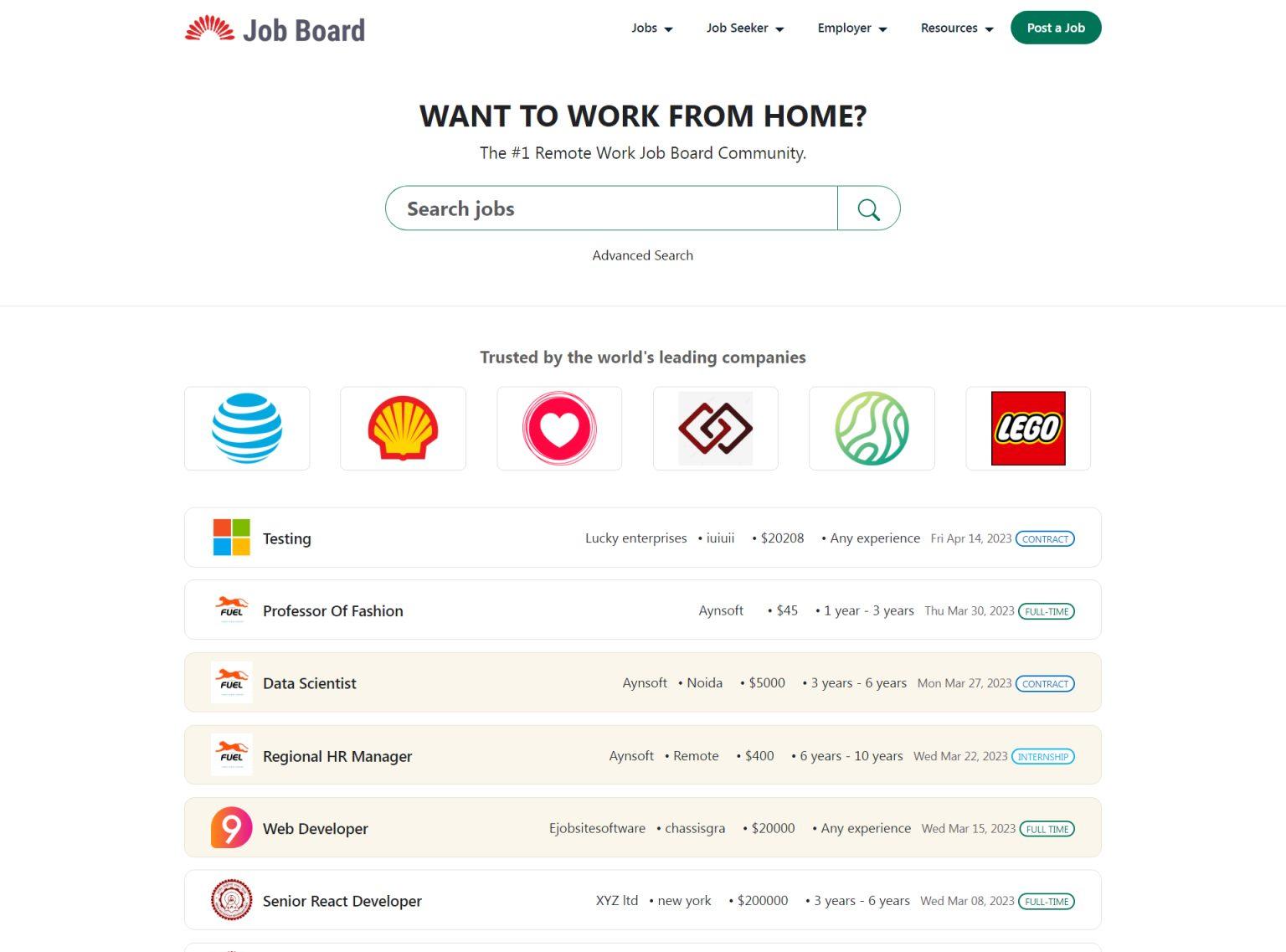10 Job Board Themes - Job Board Software | Recruitment Software
