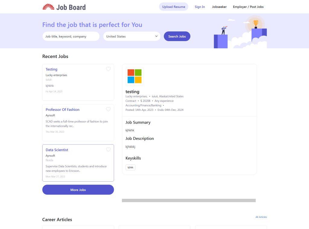 10 Job Board Themes - Job Board Software | Recruitment Software