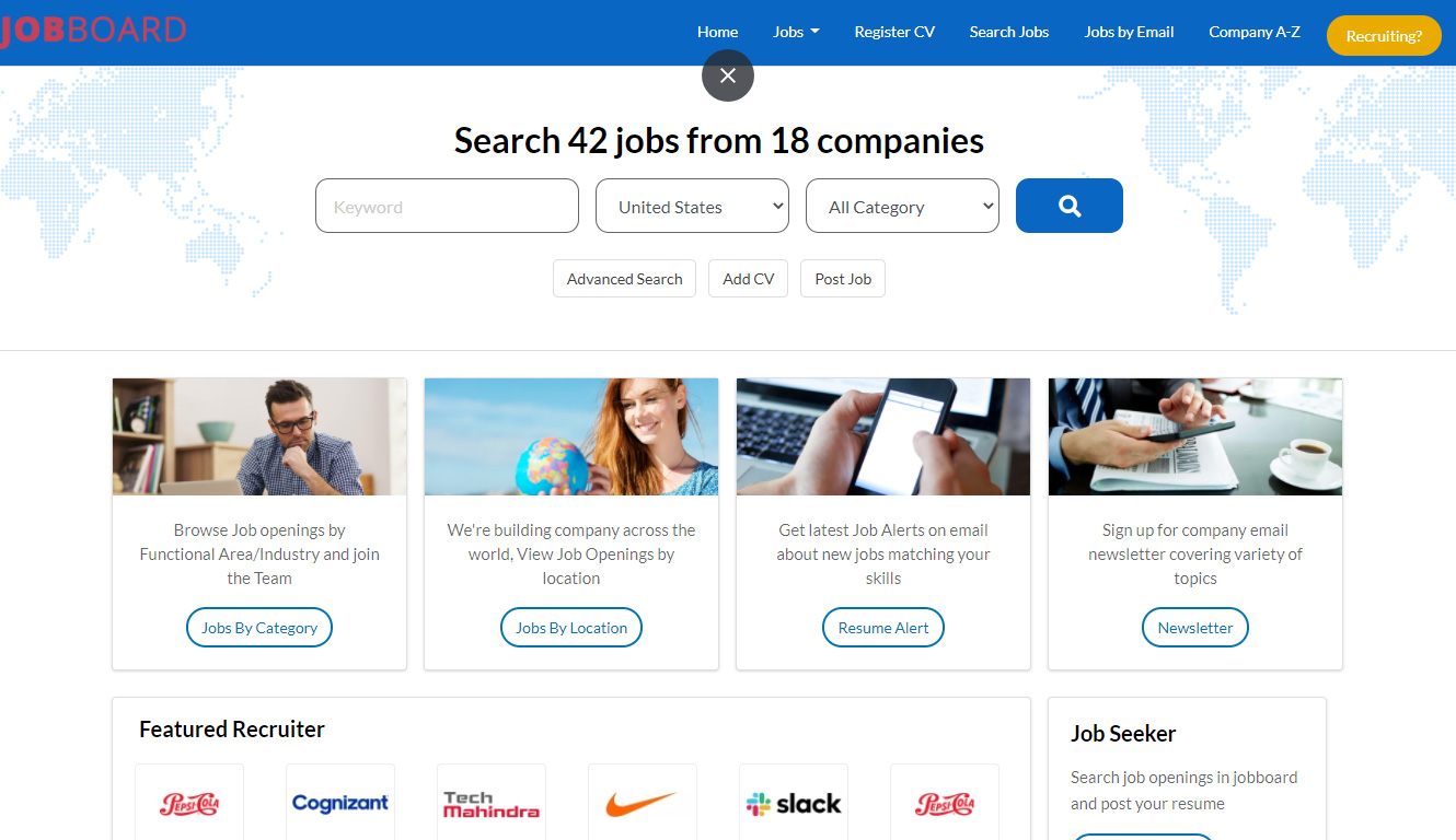 Job Board Themes - Job Board Software, Applicant Tracking Software