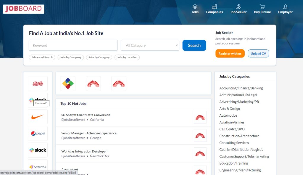 Job Board Themes - Job Board Software, Applicant Tracking Software