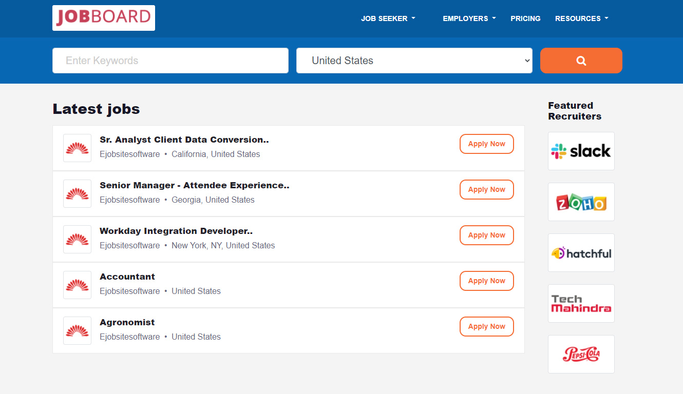 Job Board Themes - Job Board Software, Applicant Tracking Software