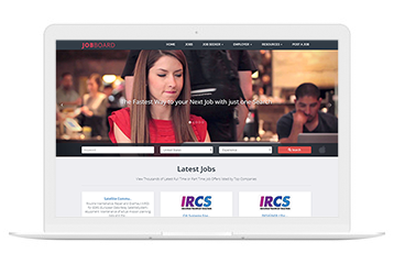 Job Board Software Demo - Job Board Software with Custom Homepage ...