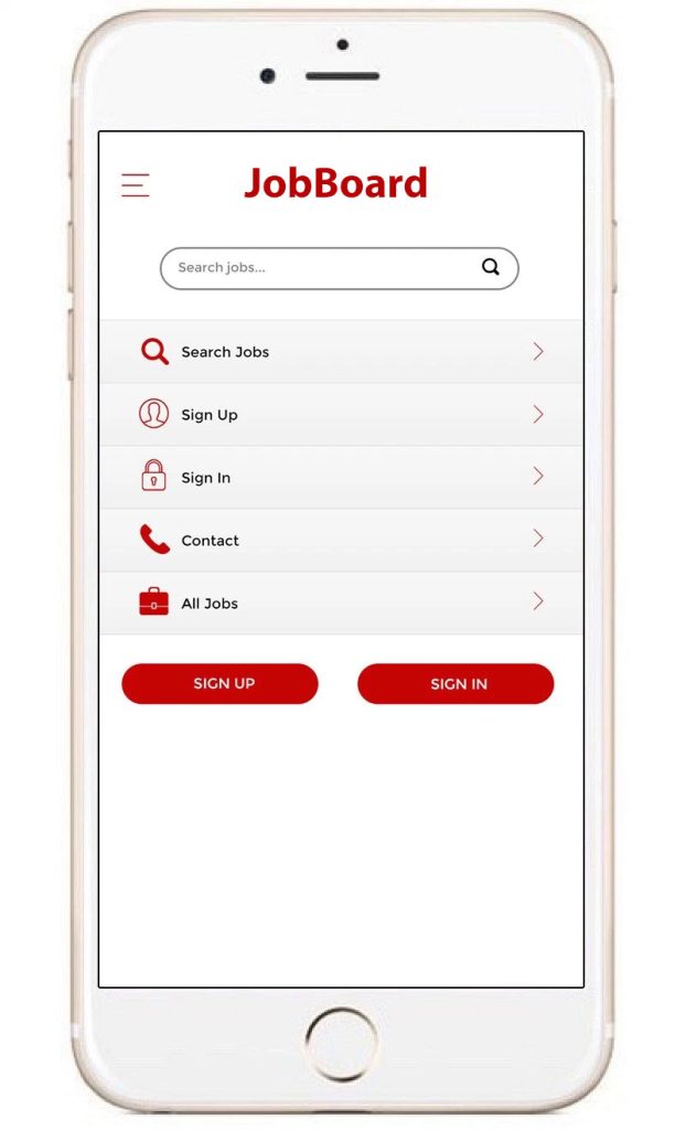 Job Board Mobile Themes - Job Board Software, Applicant Tracking Software