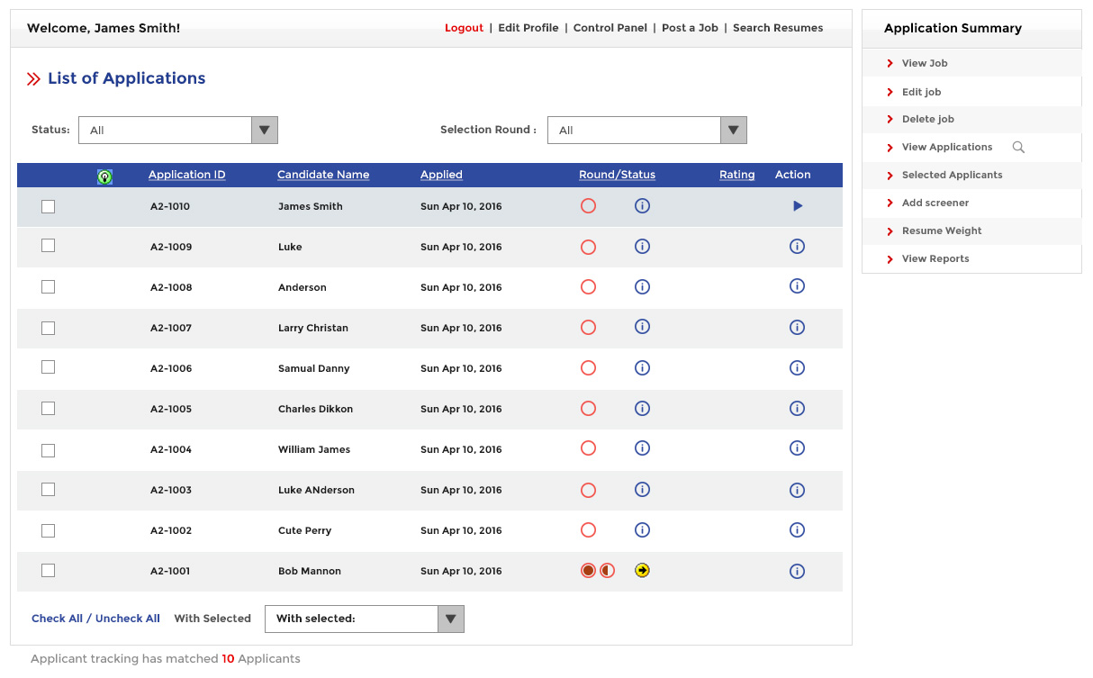 list-of-applications – Job Board Software | Recruitment Software