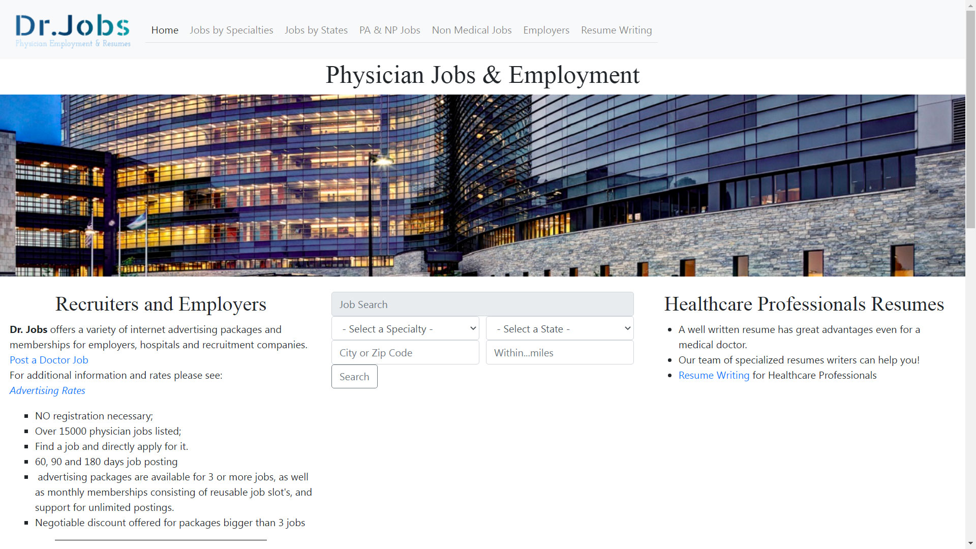 Medical Jobs – Job Board Software | Recruitment Software